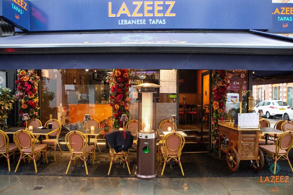 Duke Street Winter Terrace – Lazeez Tapas Restaurant Mayfair